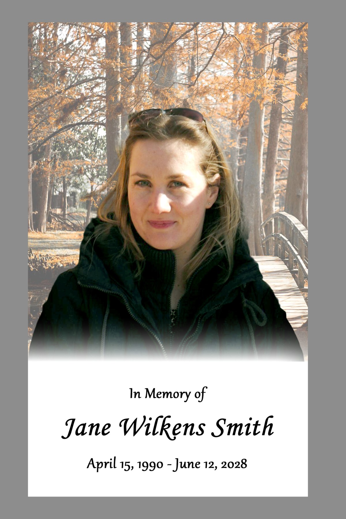 Woods/Nature Hiking Prayer Cards - Mass Booklets