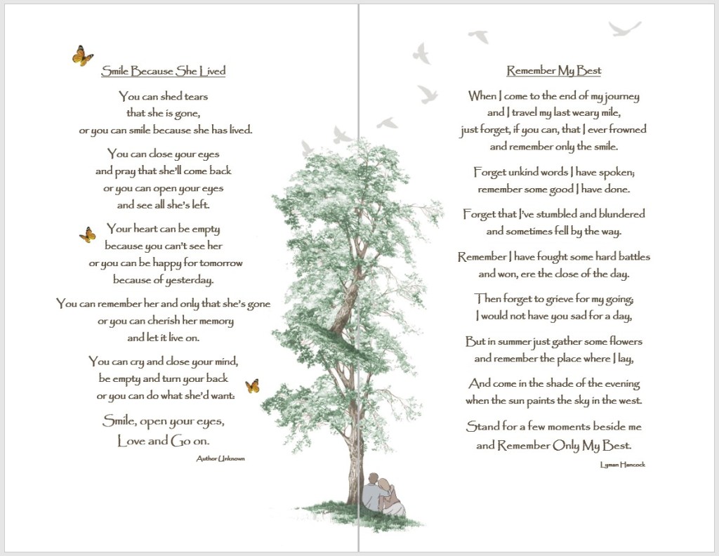 Vintage Cross Memorial Service PROGRAMS - Personalized Mass Booklets