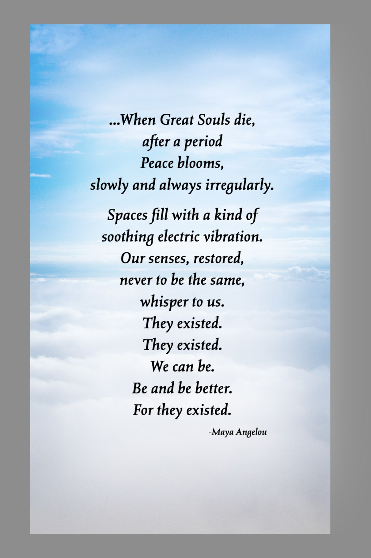 Custom Sky & Clouds Prayer Cards - Mass Booklets