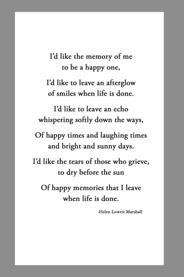 Prayer Card Verses for Memorial Card - Mass Booklets