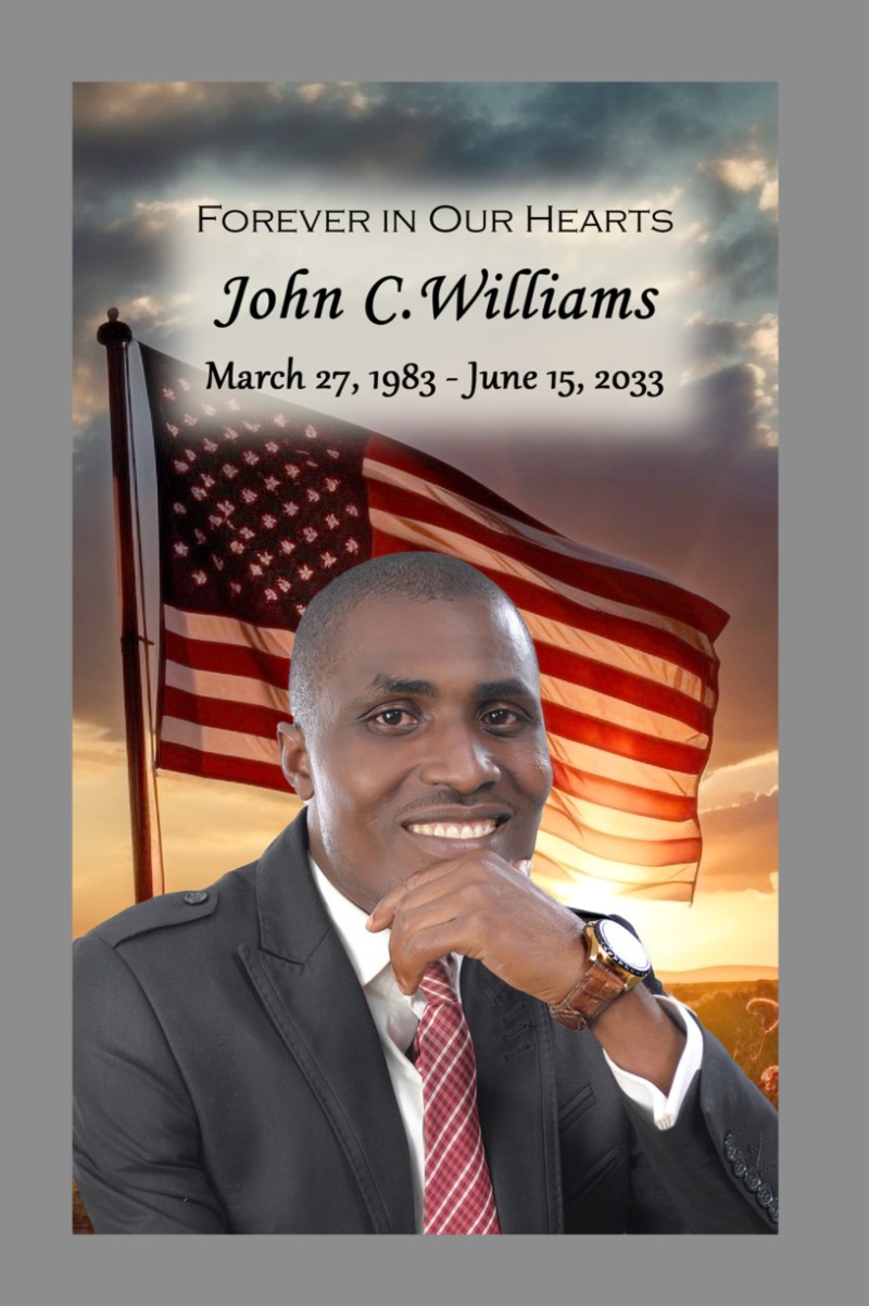Sunset American Flag Prayer Cards- Mass Booklets