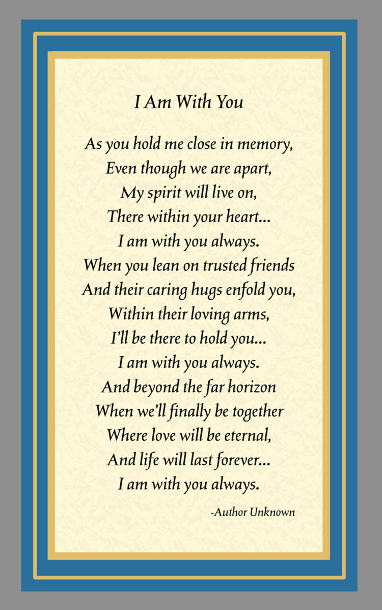 Decorative Frame Custom Prayer Cards- Mass Booklets